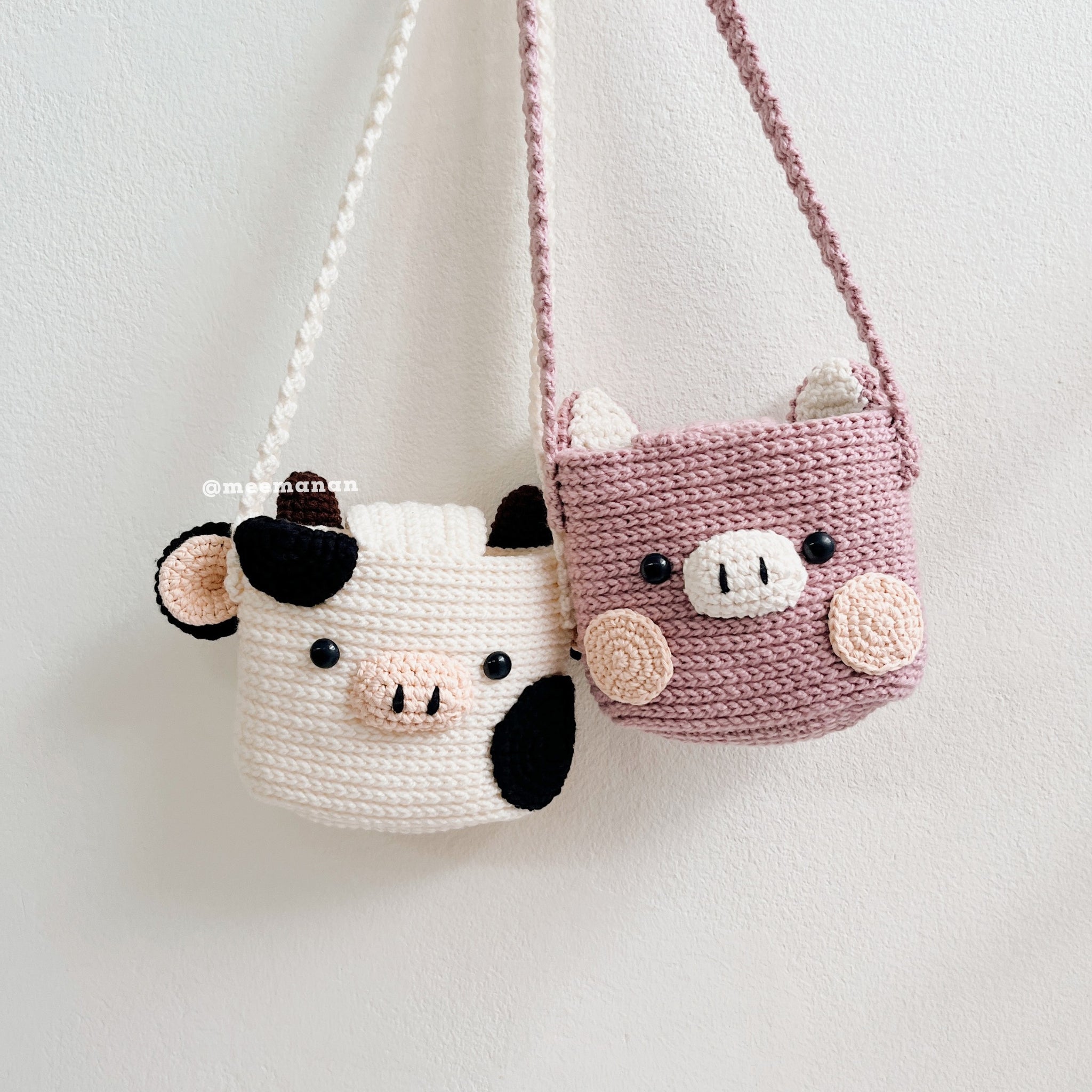 Pattern Fuji Instax Case | Pig & Cow – Meemanan