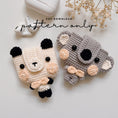 Pattern EarPods Pouch | Koala & Panda – Meemanan