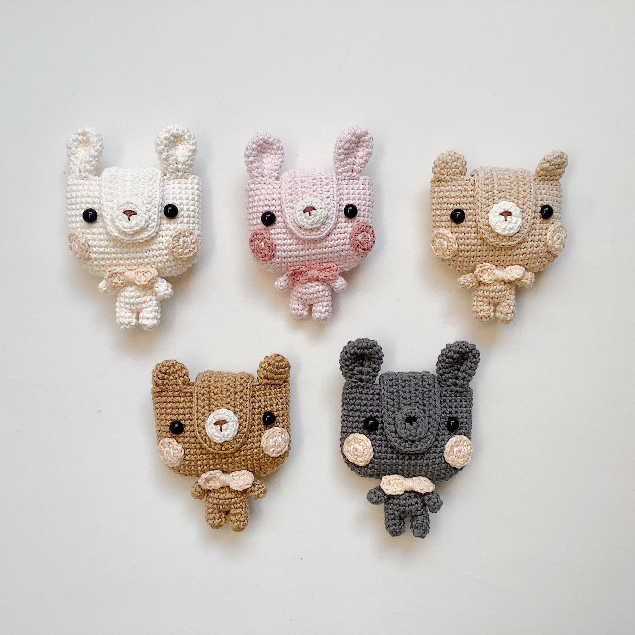 BUNDLE EarPods Pouch Cute Animals – Meemanan